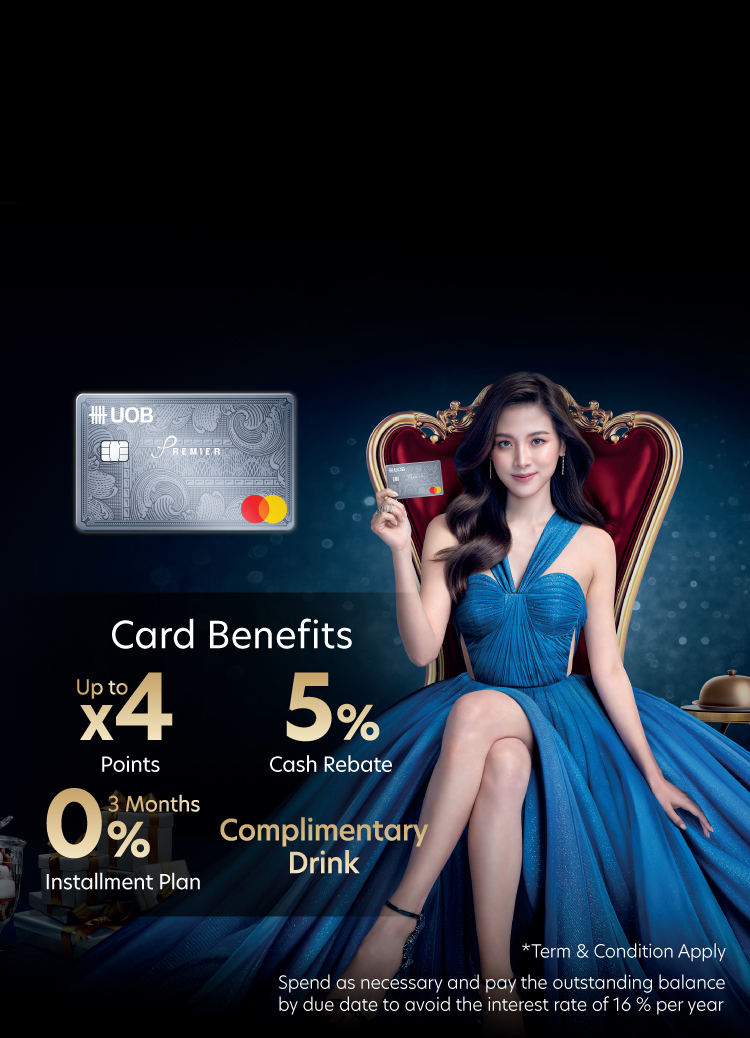UOB Premier Credit Card - Get Premier Privileges | UOB Thailand