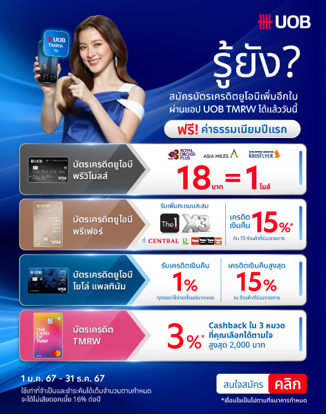 บริการ UOB Rewards+
