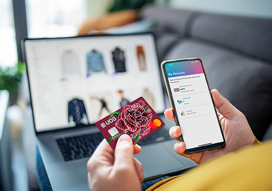 UOB Rewards+ Rewards personalised to you