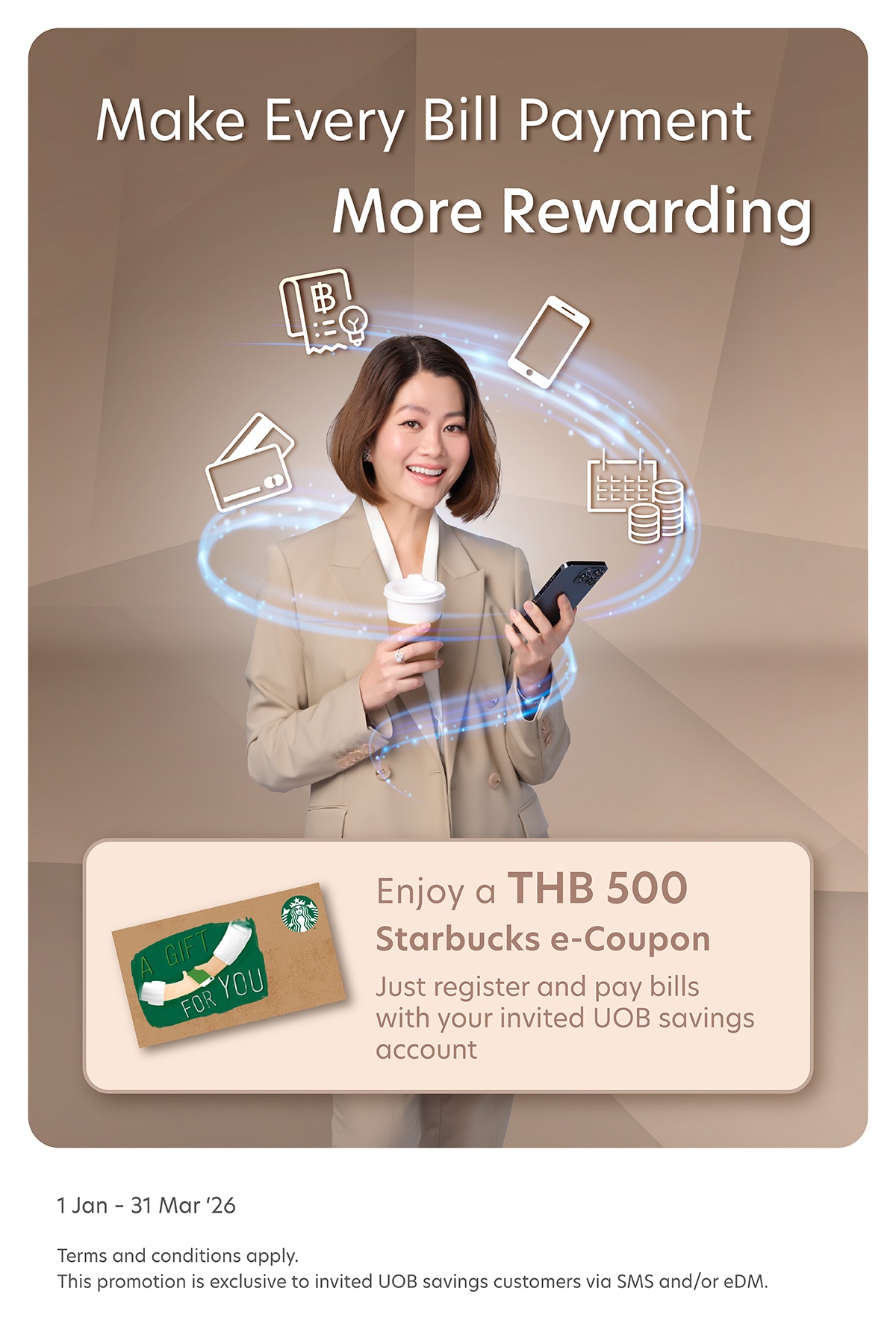 UOB bill pay Campaign