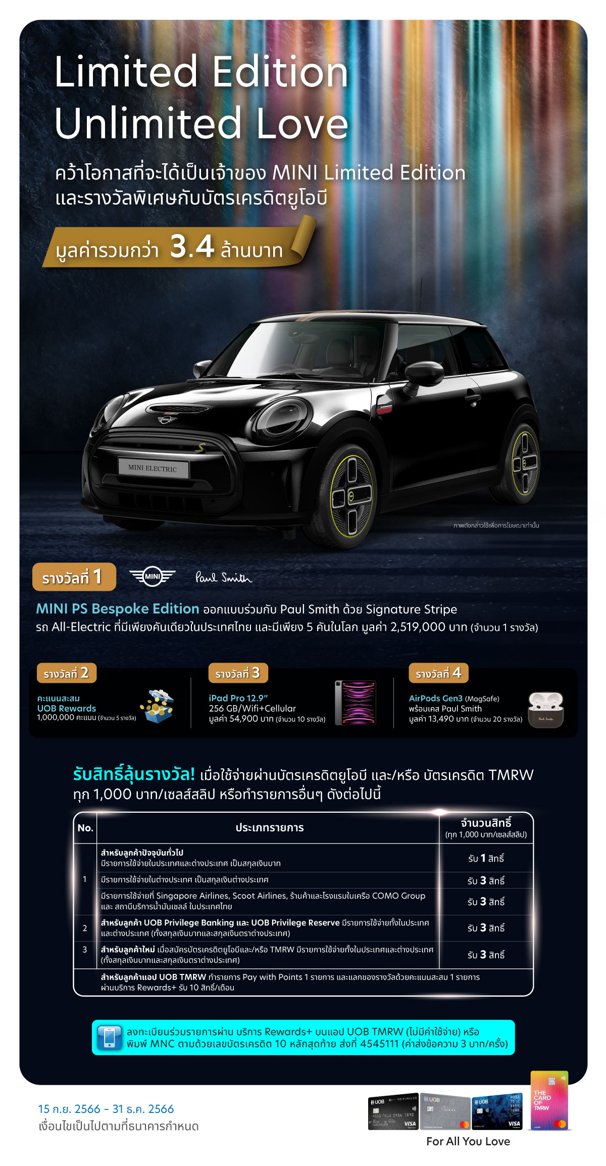 Limited Edition, Unlimited Love with UOB Credit Card