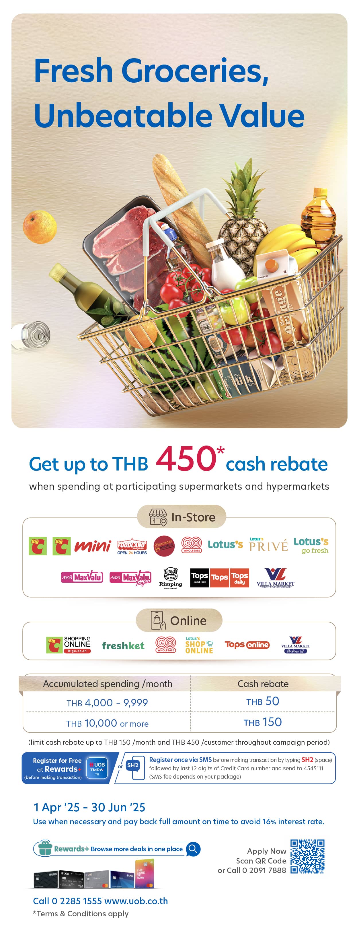 Fresh Groceries, Unbeatable Value at participating supermarkets and ...