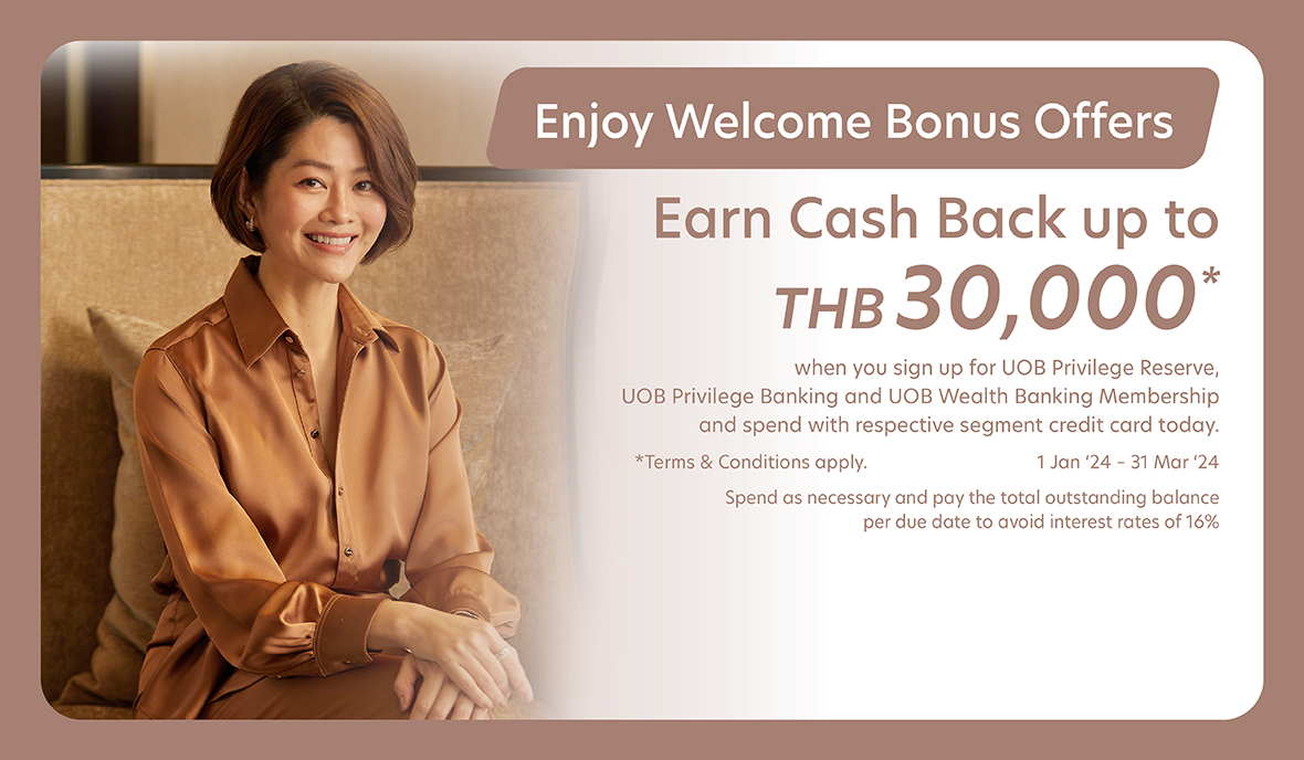 UOB Privilege Banking Sign up for UOB Privilege Banking
