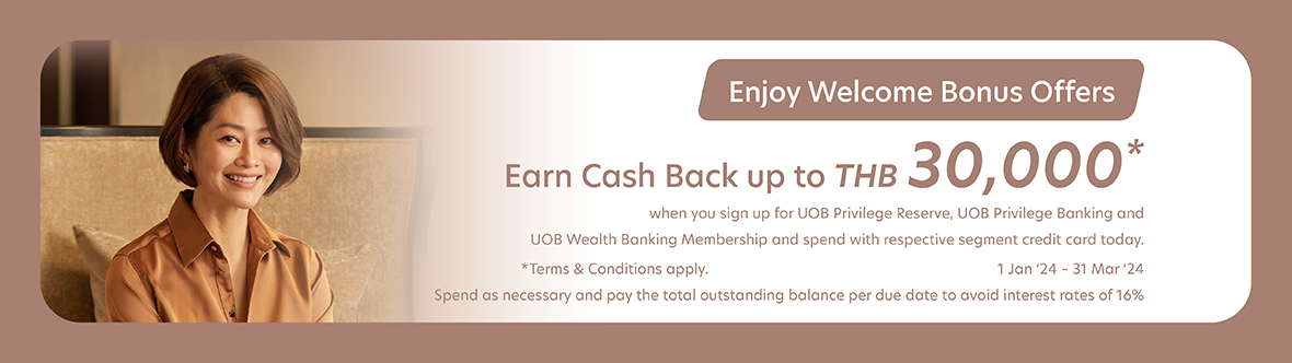 UOB Privilege Banking Sign up for UOB Privilege Banking