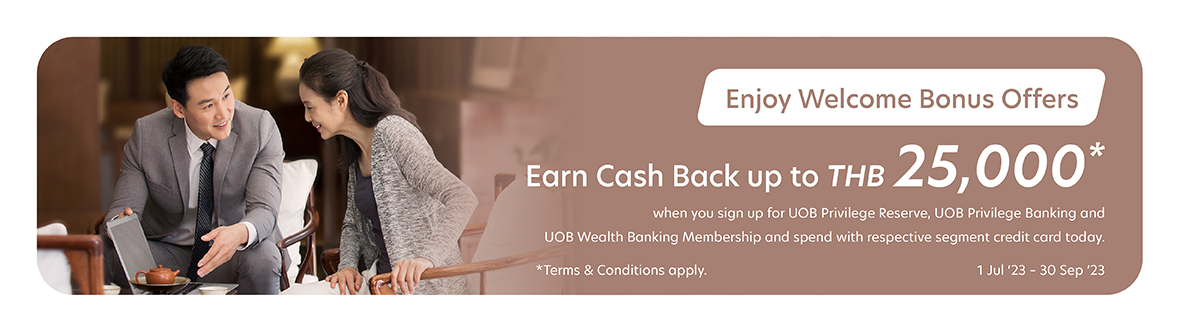 UOB Privilege Banking Sign up for UOB Privilege Banking